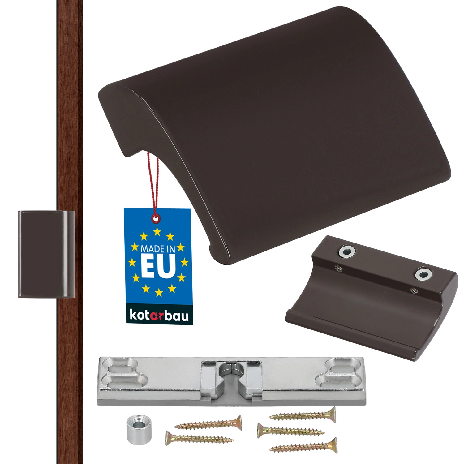 Zăvor balcoane mânere uși încuietoare paletă din aluminiu - Culoare ...