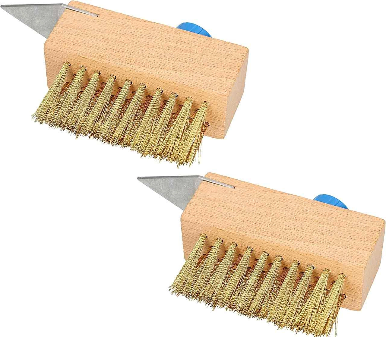 Perie de sârmă pentru curățarea racletei de rosturi - 2 buc. | Grădină ...